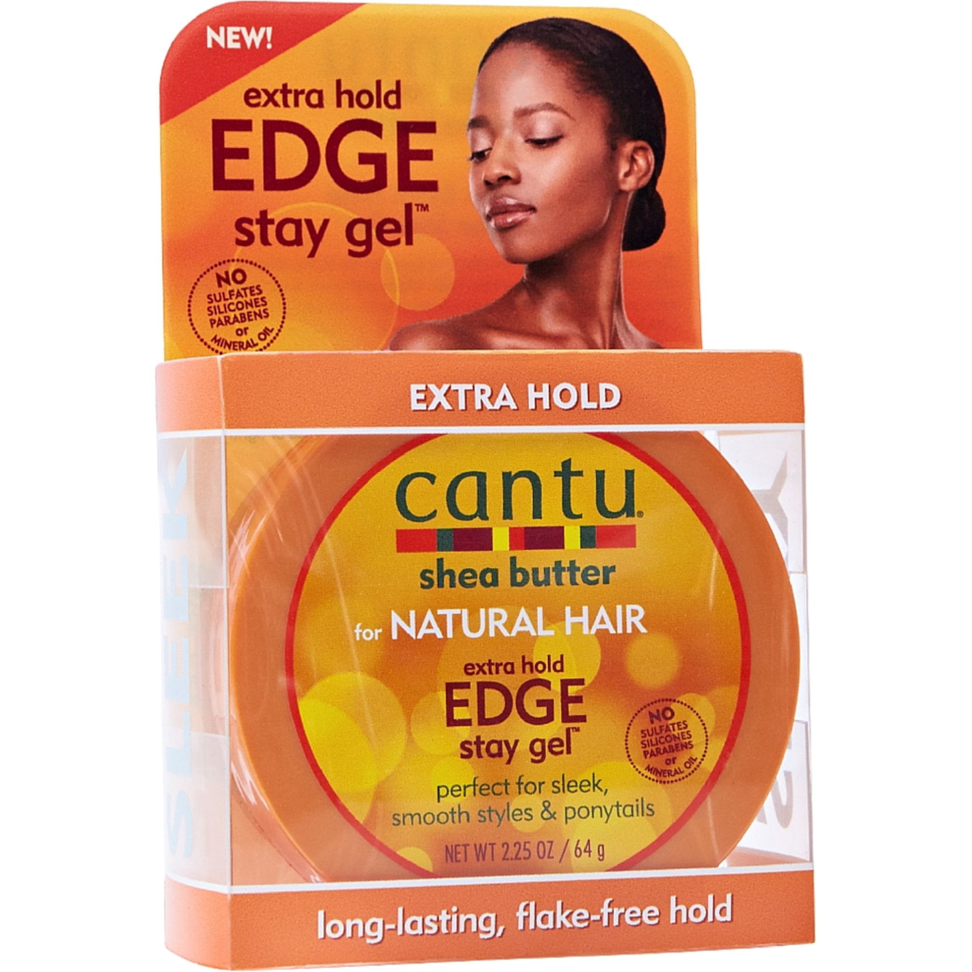 Cantu - Extra Hold Edge Styling Gel 2.25 Oz. * BEAUTY TALK LA ...