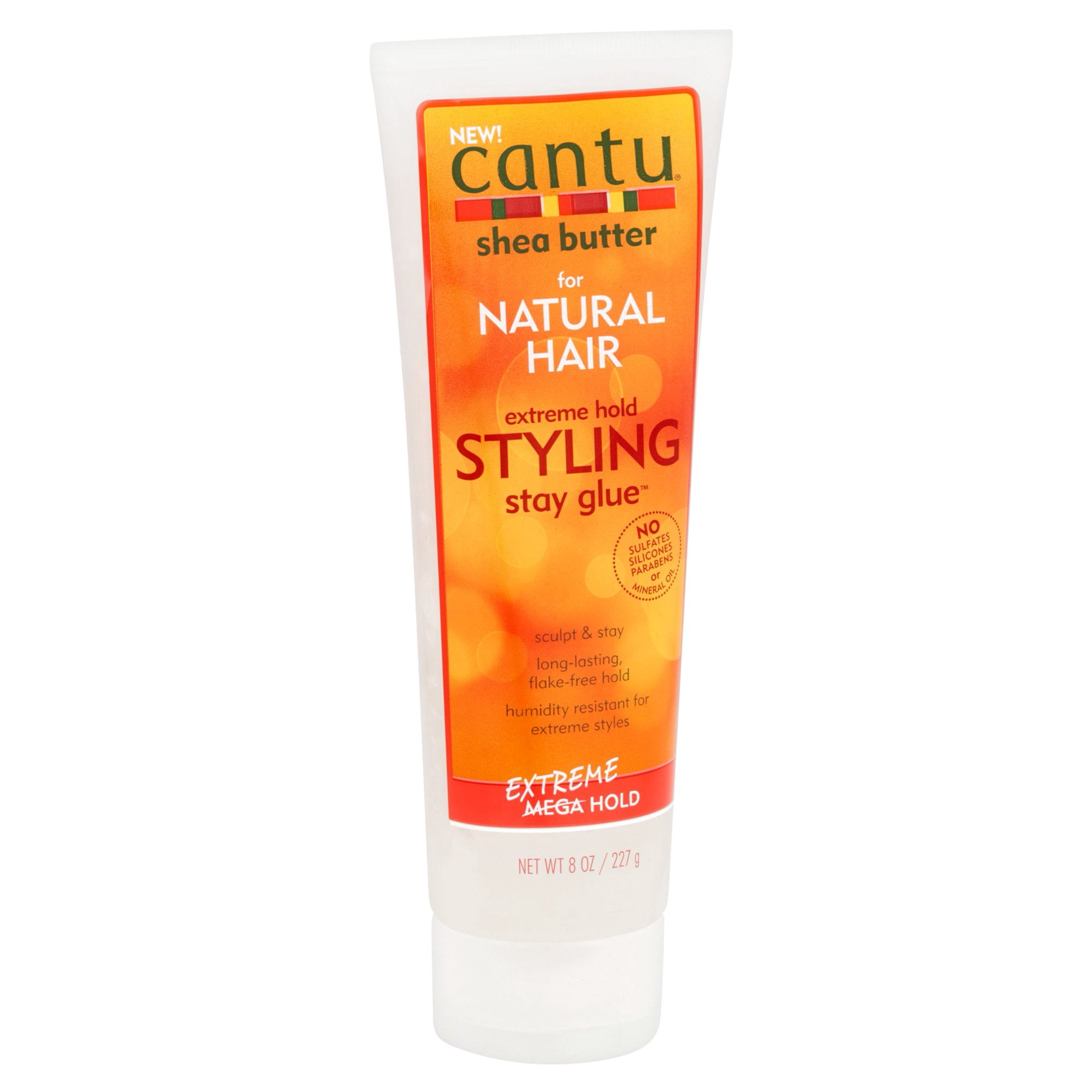 Cantu Hair Extreme Hold Styling Stay Glue 8 Oz. for Sleek, Smooth ...