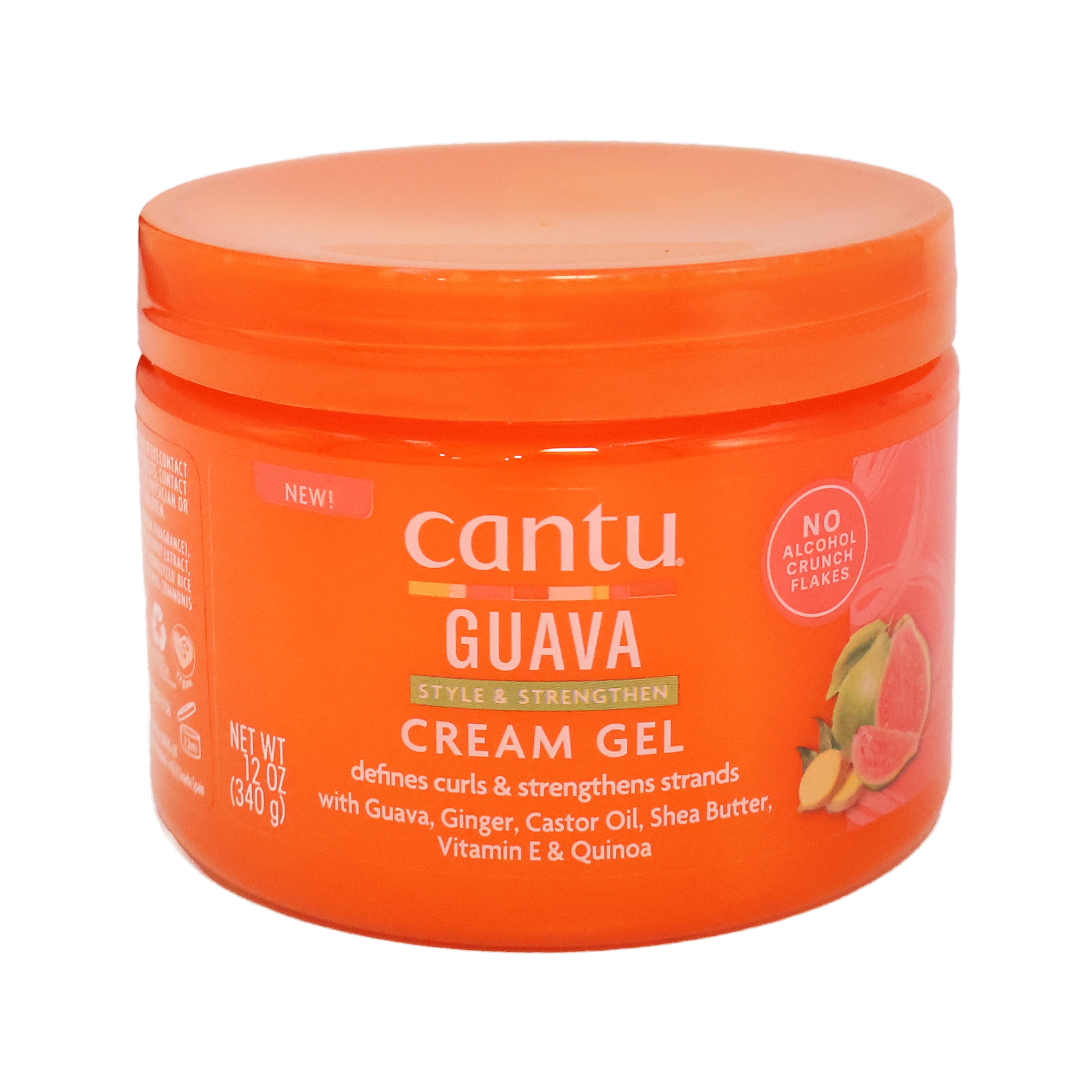 Cantu Guava Curl Strengthening Cream Gel, 12 Oz. - Walmart.com