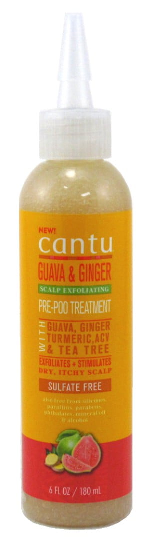 Cantu Guava & Ginger Pre-Poo Treatment 6oz (Pack of 3) - Walmart.com