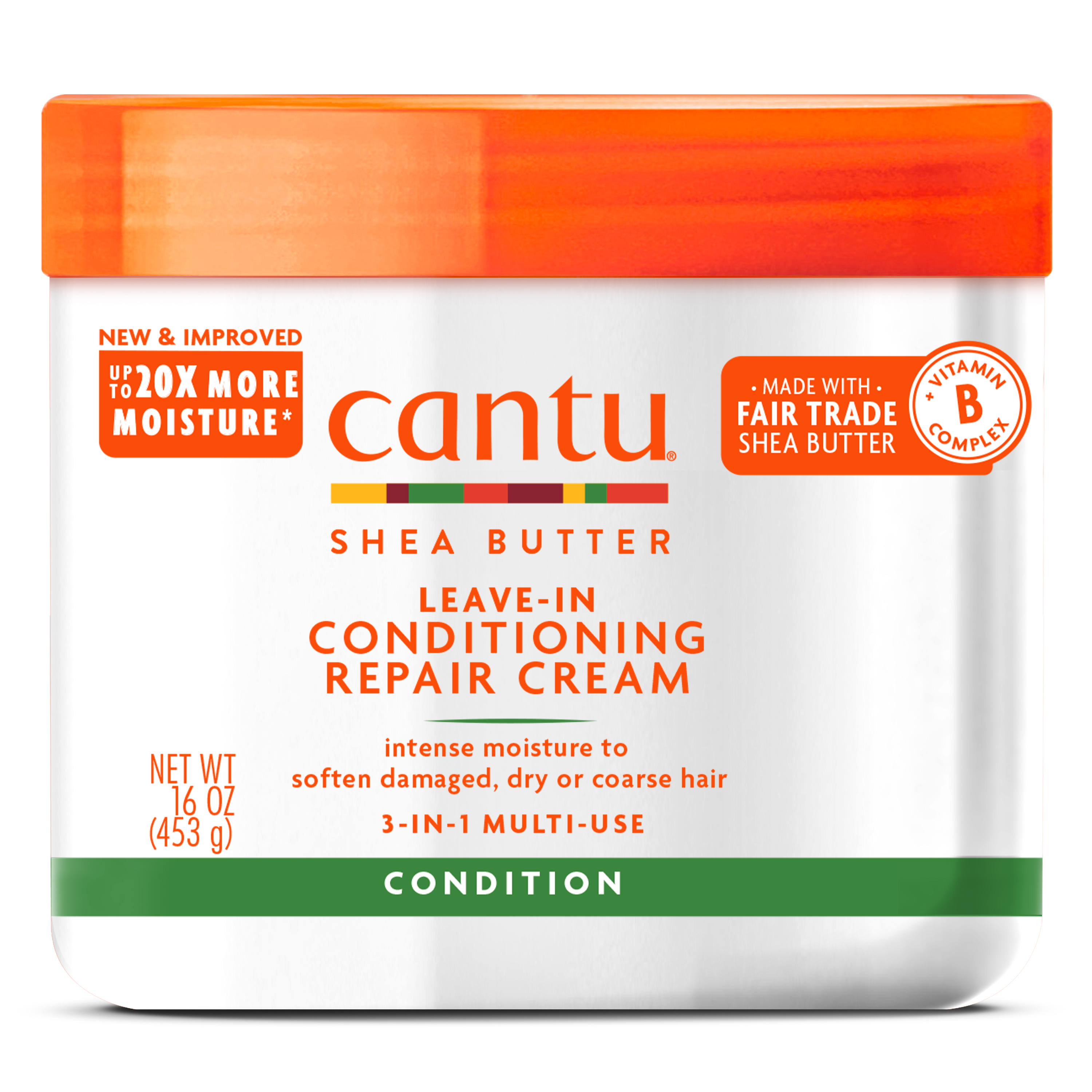 Cantu Shea Butter Leave-in Conditioning Mist with Castor & Argan Oil, 8 ...