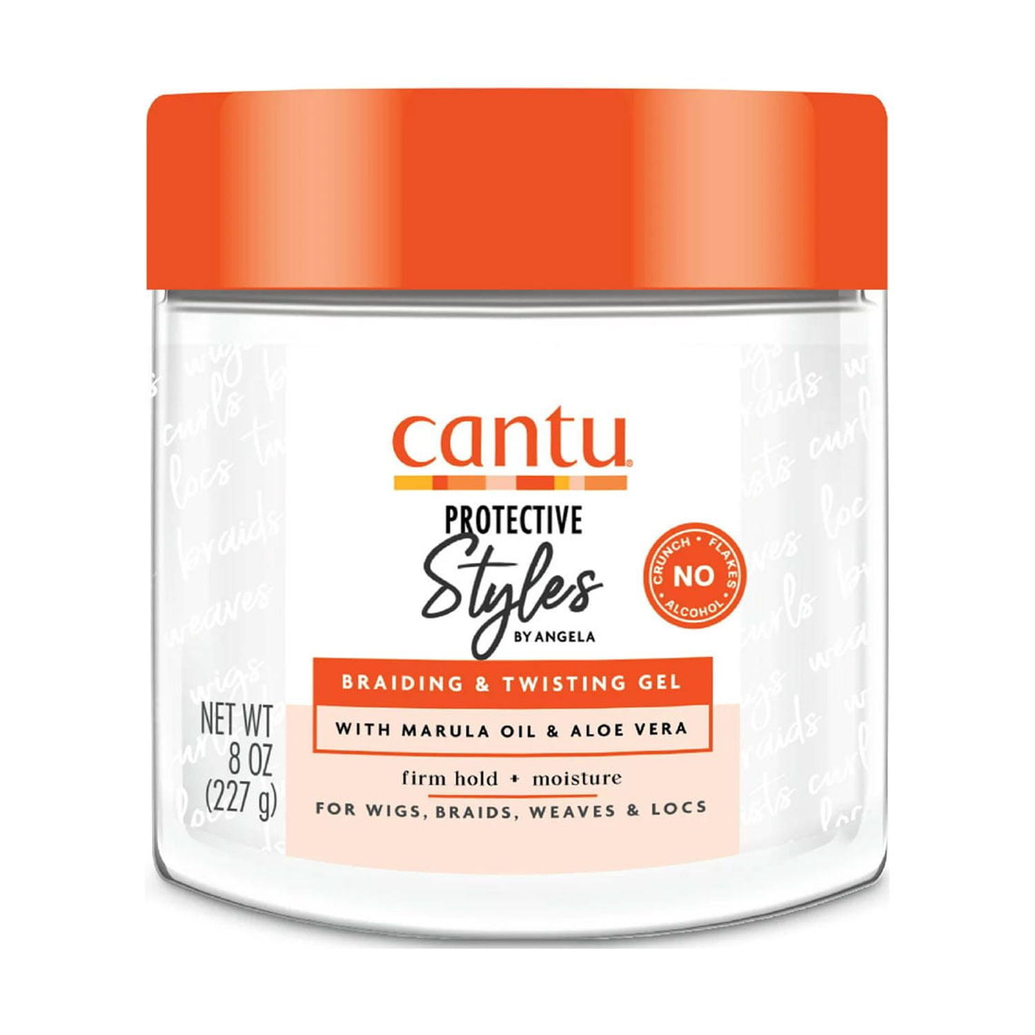 Cantu Protective Styles Braiding Twisting Hair Gel, 8 Oz., Pack of 2 - Walmart.com