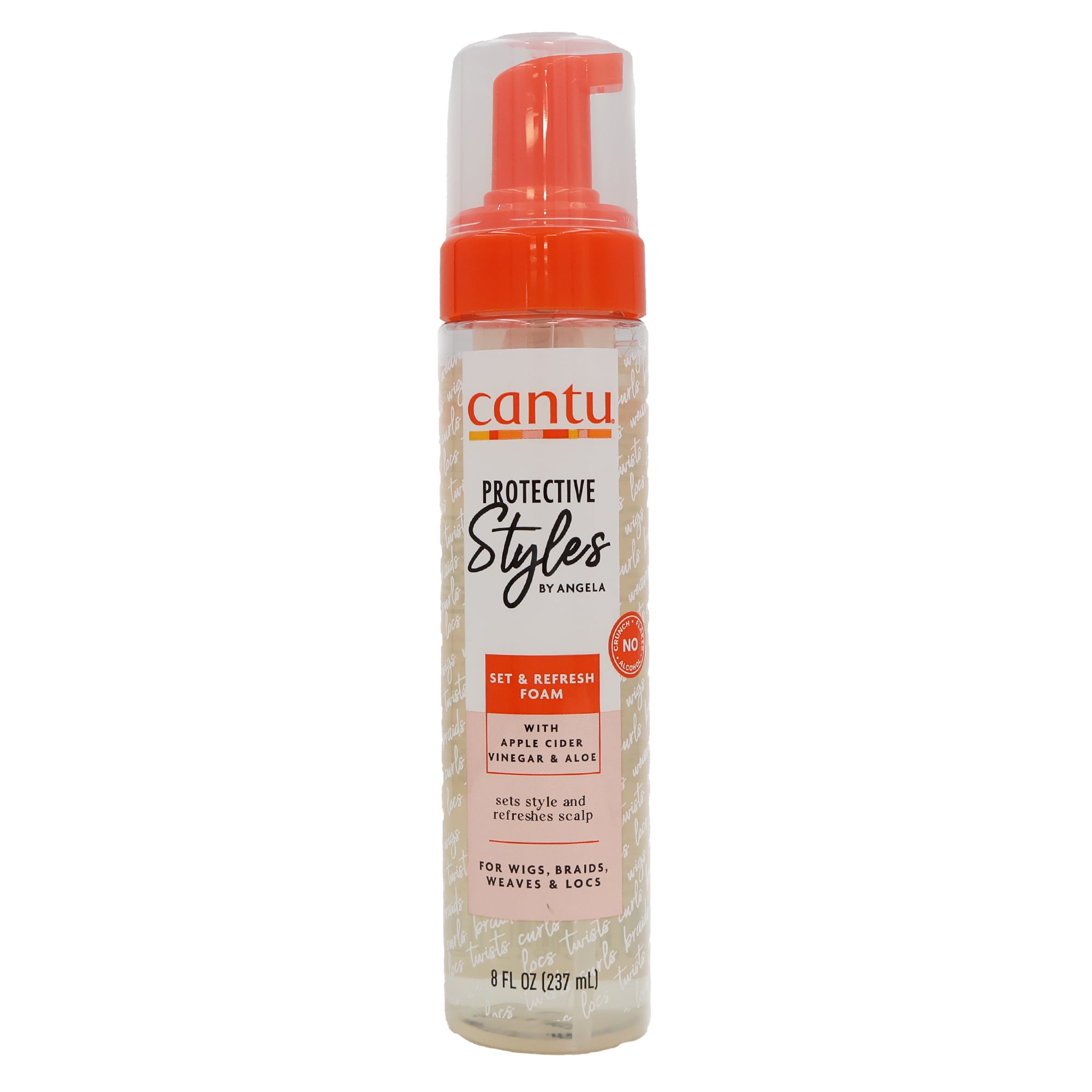Cantu Protective Styles Setting Foam, 8 Oz., Pack of 3 - Walmart.com