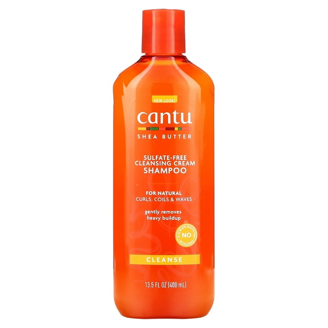 Cantu, Shea Butter, Cleansing Cream Shampoo, For Natural Curls, Coils Waves, 13.5 fl oz (400 ml ...