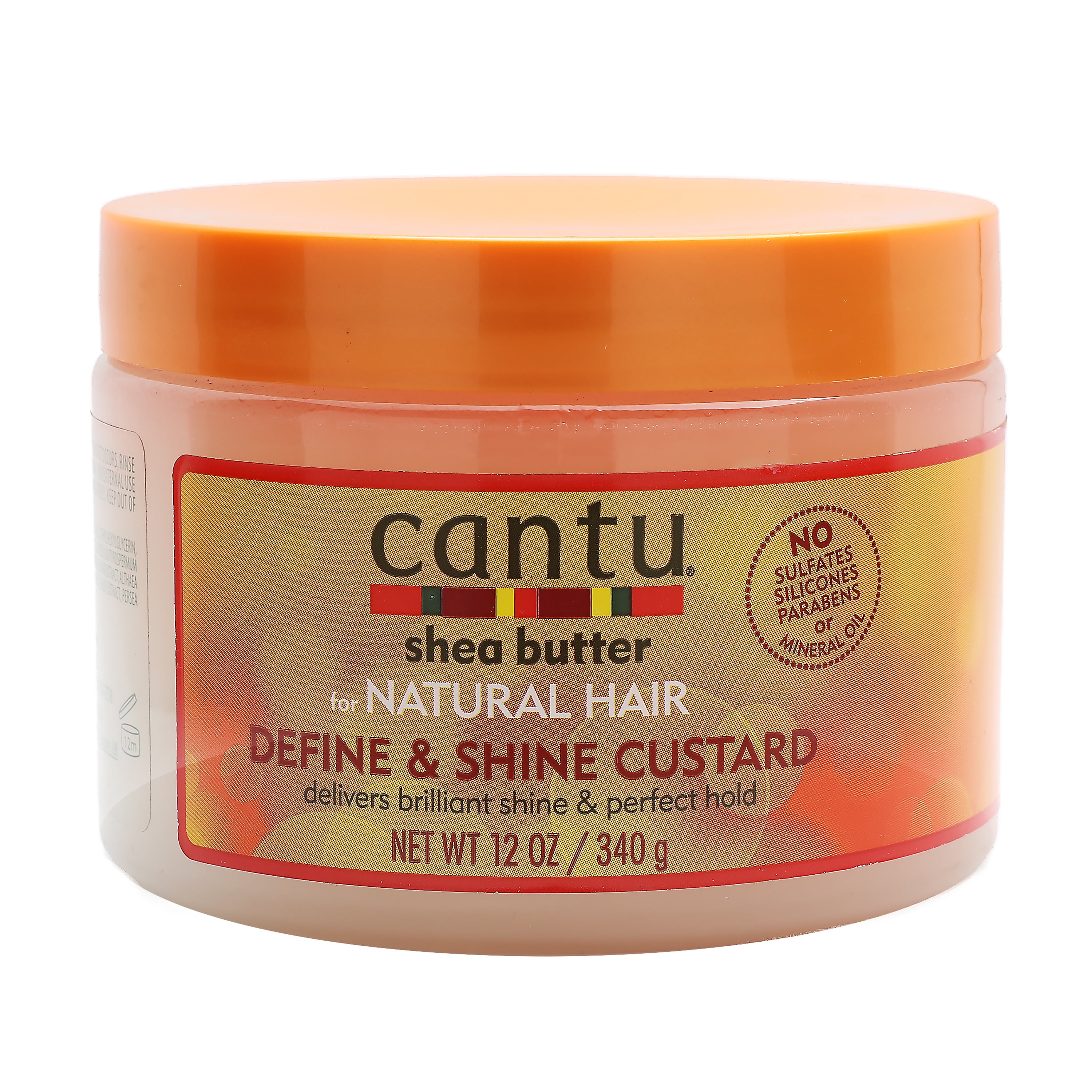 Cantu Shea Butter Define and Shine Custard, 12 Oz. - Walmart.com