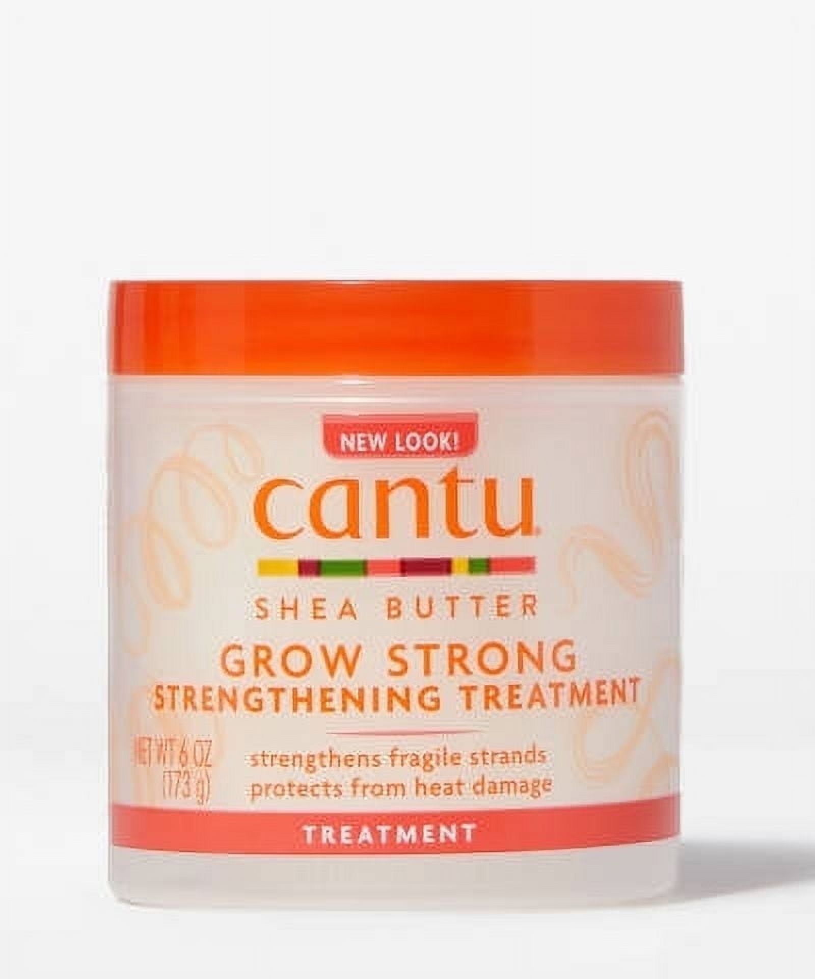 Cantu, Shea Butter, Grow Strong Strengthening Treatment, 6 oz - Walmart.com