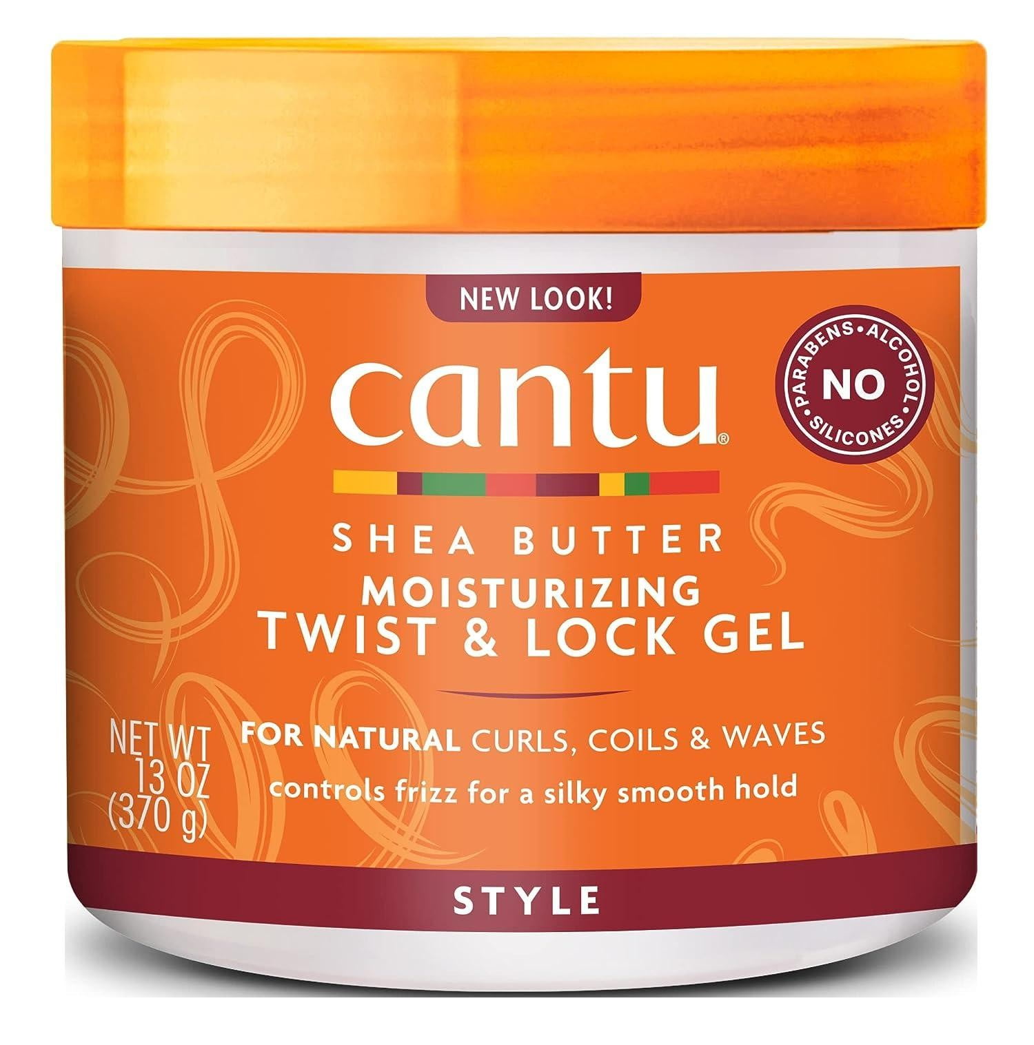 Cantu Shea Butter Twist And Lock Gel 13oz Jar (Pack of 3) - Walmart.com