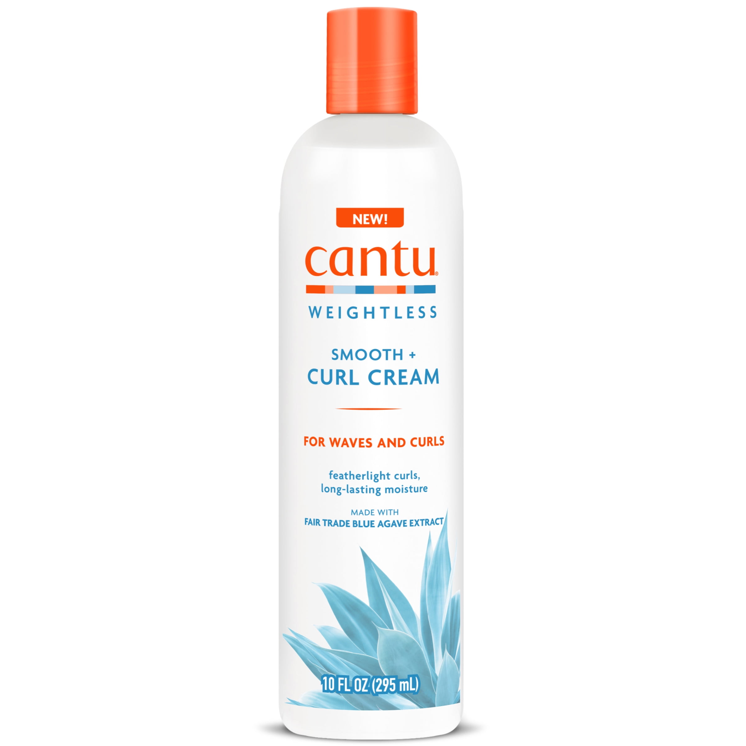 Cantu Weightless Smooth + Curl Cream, 10 fl oz - Walmart.com