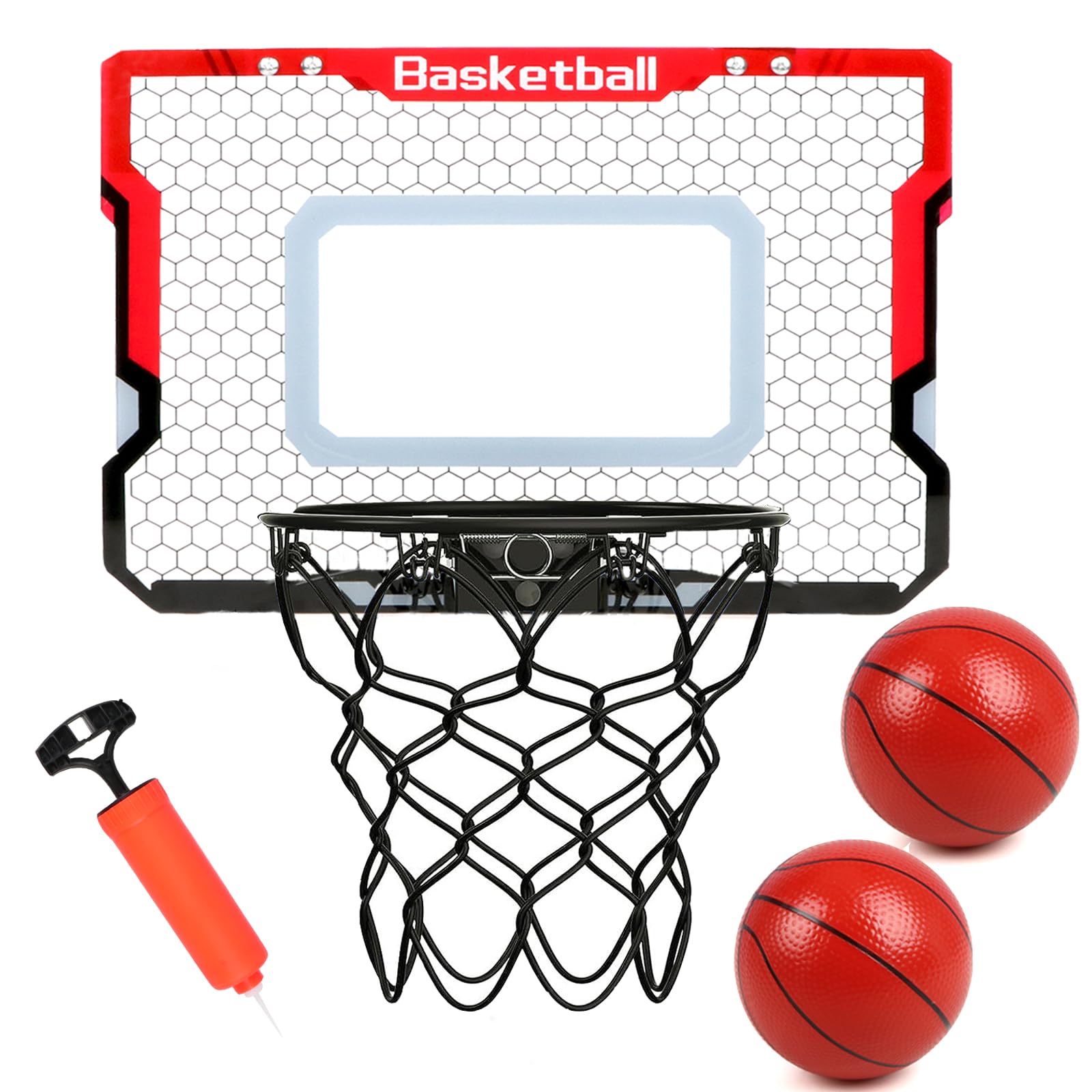 Canuan Basketball Hoop Indoor, Over The Door Basketball Hoop, Mini ...