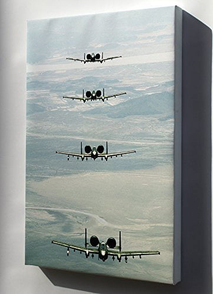 Canvas 16x24; 25Th Tactical Fighter Squadron A-10 Thunderbolt Ii Warthog - Walmart.com