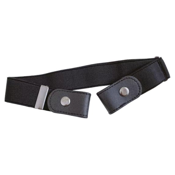 Canvas Adjustable Elastic Waist Band Invisible Belt Without Buckle for ...