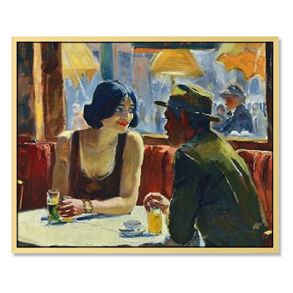 - Canvas Art Print by Edward Hopper - Famous oil Paintings ...