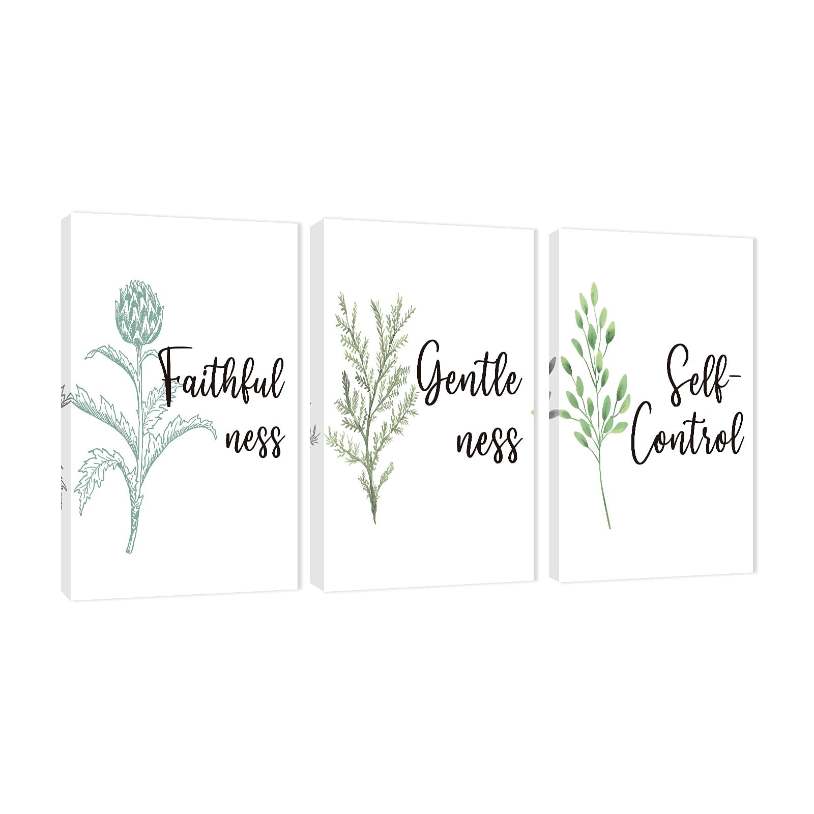 Canvas Art Prints Inspiration Artwork-04 36"Wx18"H Home and Office ...