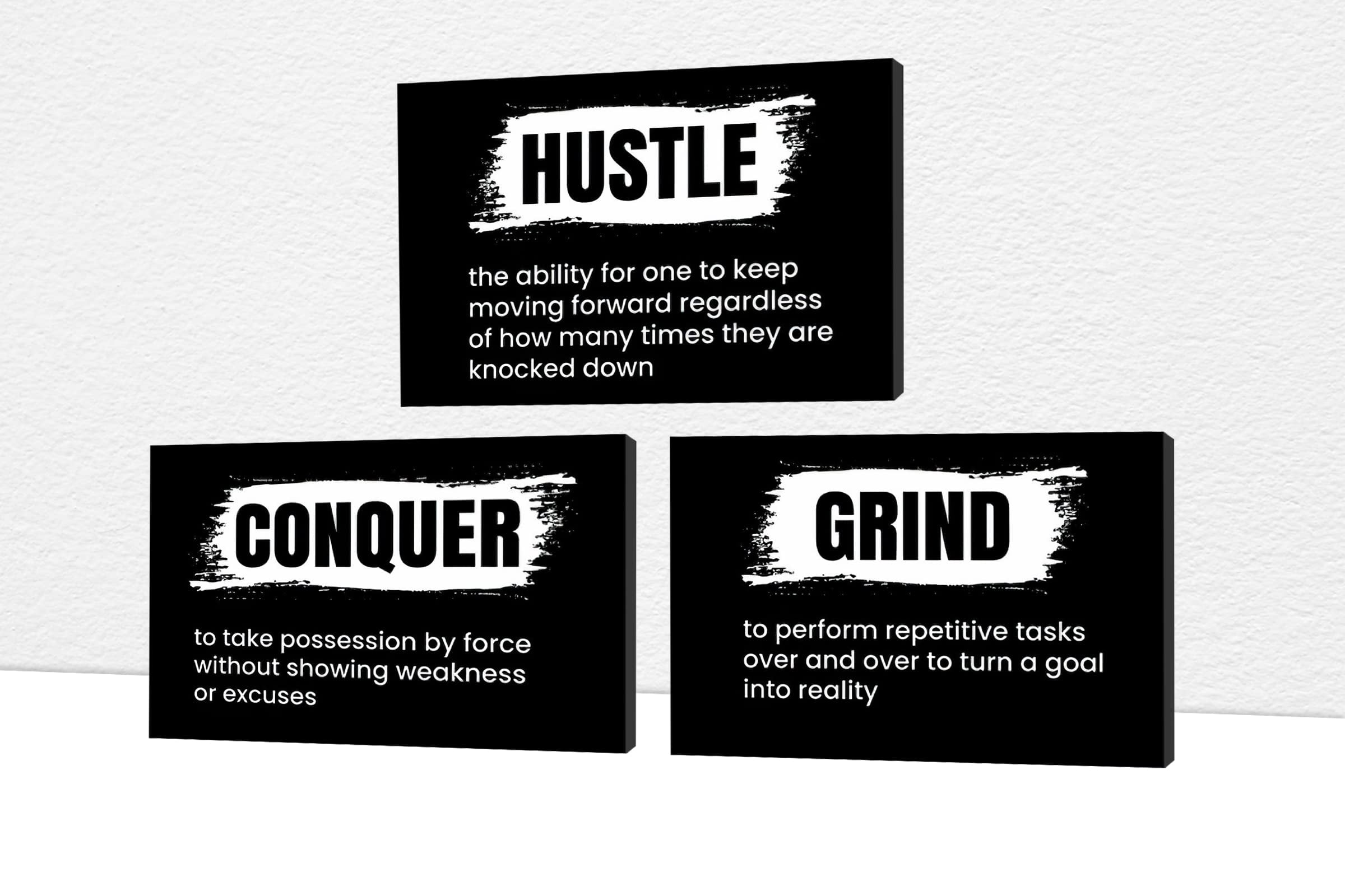 Canvas Art Prints Inspiration Artwork-26 72"Wx36"H Motivational Office ...