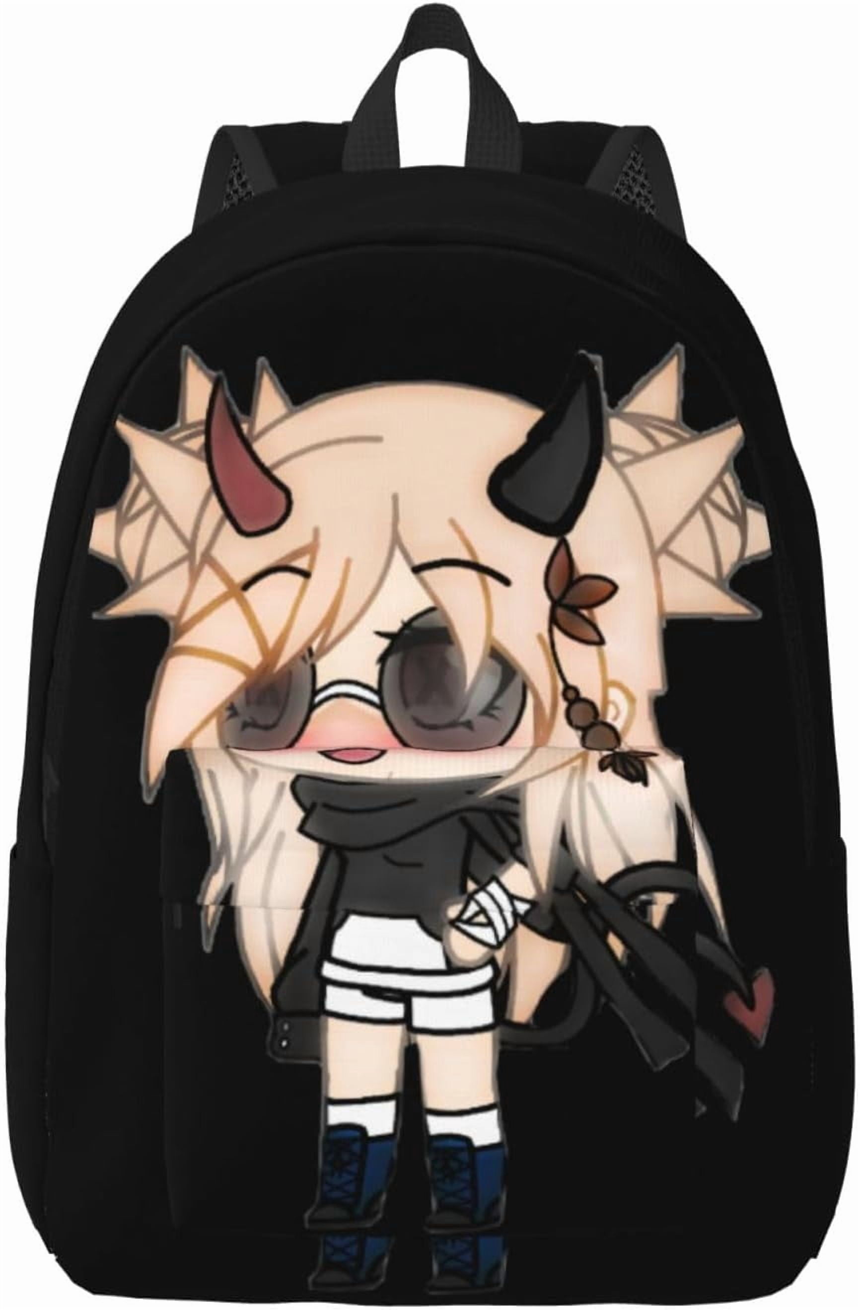 Canvas Backpacks Gacha Game Life Anime Laptop Backpack Unisex ...