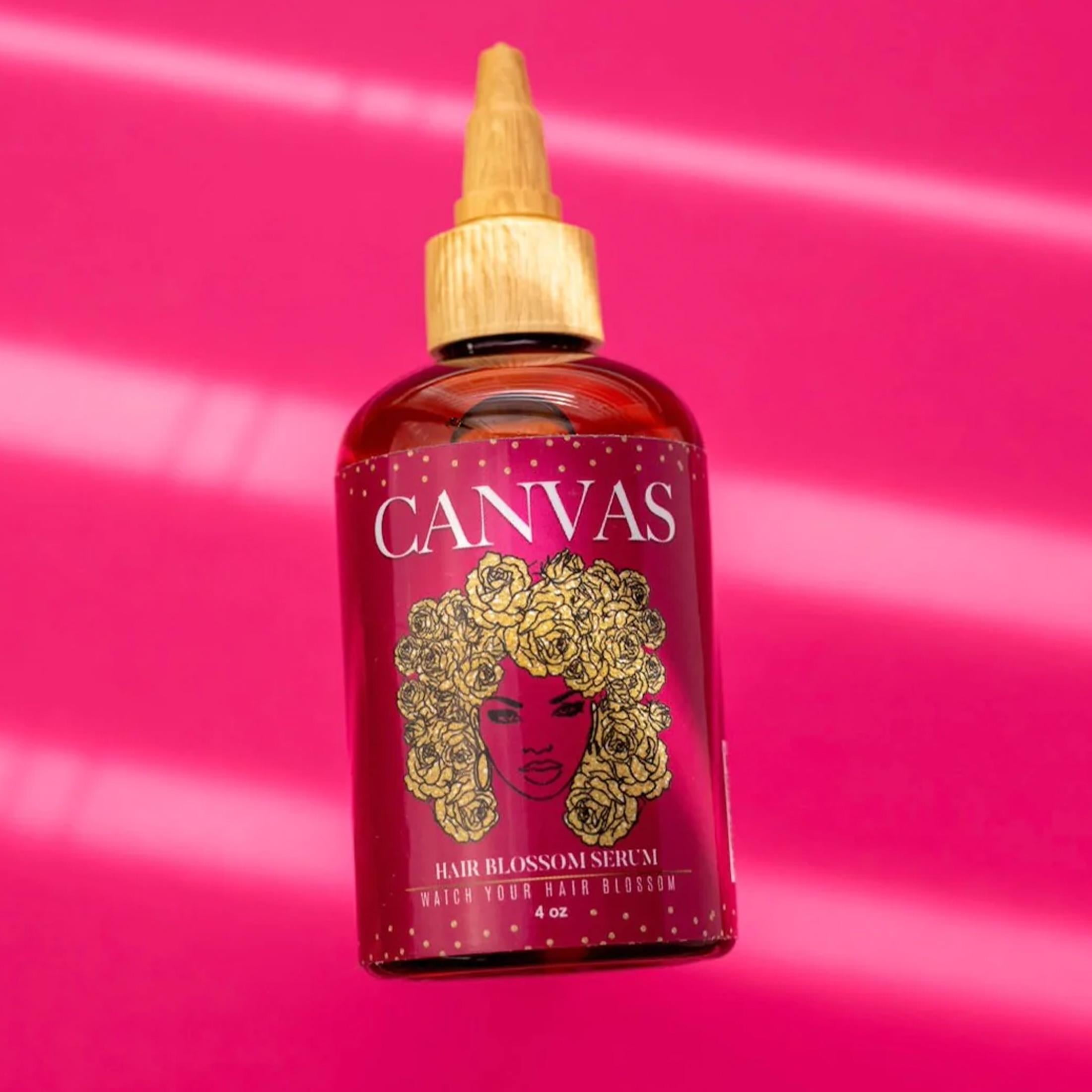 Canvas Beauty Hair Blossom Hair Growth Serum, 4 oz, All Hair Type ...