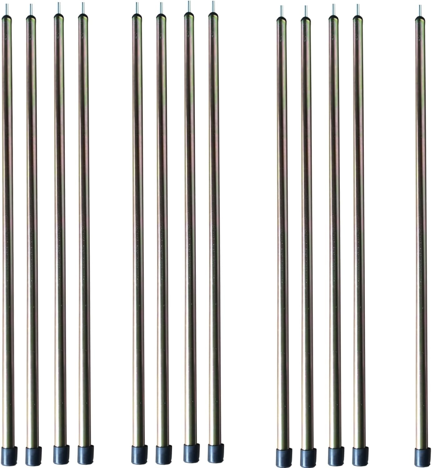 Canvas Bell Tent Poles, Windproof Galvanized Steel Durable Yurt Tent ...