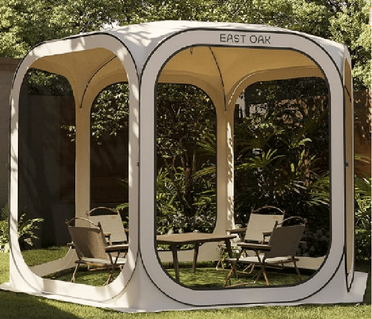 Canvas Bell Tent/Pop-Up Screen House Tent, Sports Canvas Tents ...