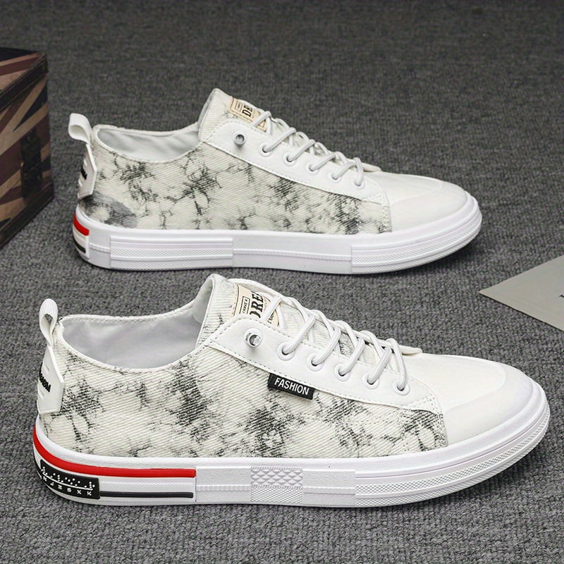 Men's Shoes, Korean Version,Canvas Board Shoes, Casual Trendy Shoes ...