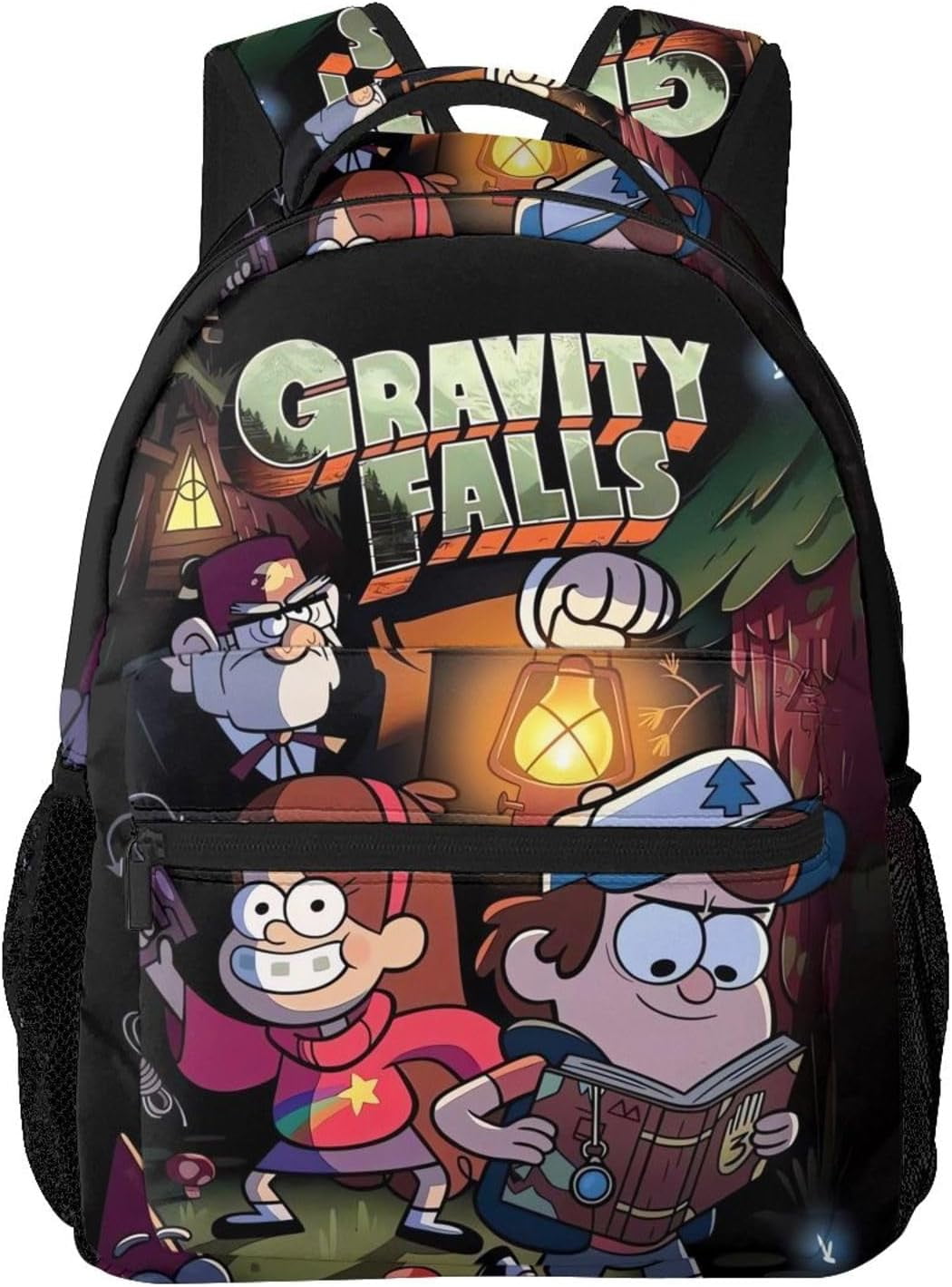Canvas Casual Backpacks Anime Gravity Falls Backpack Lightweight Funny ...