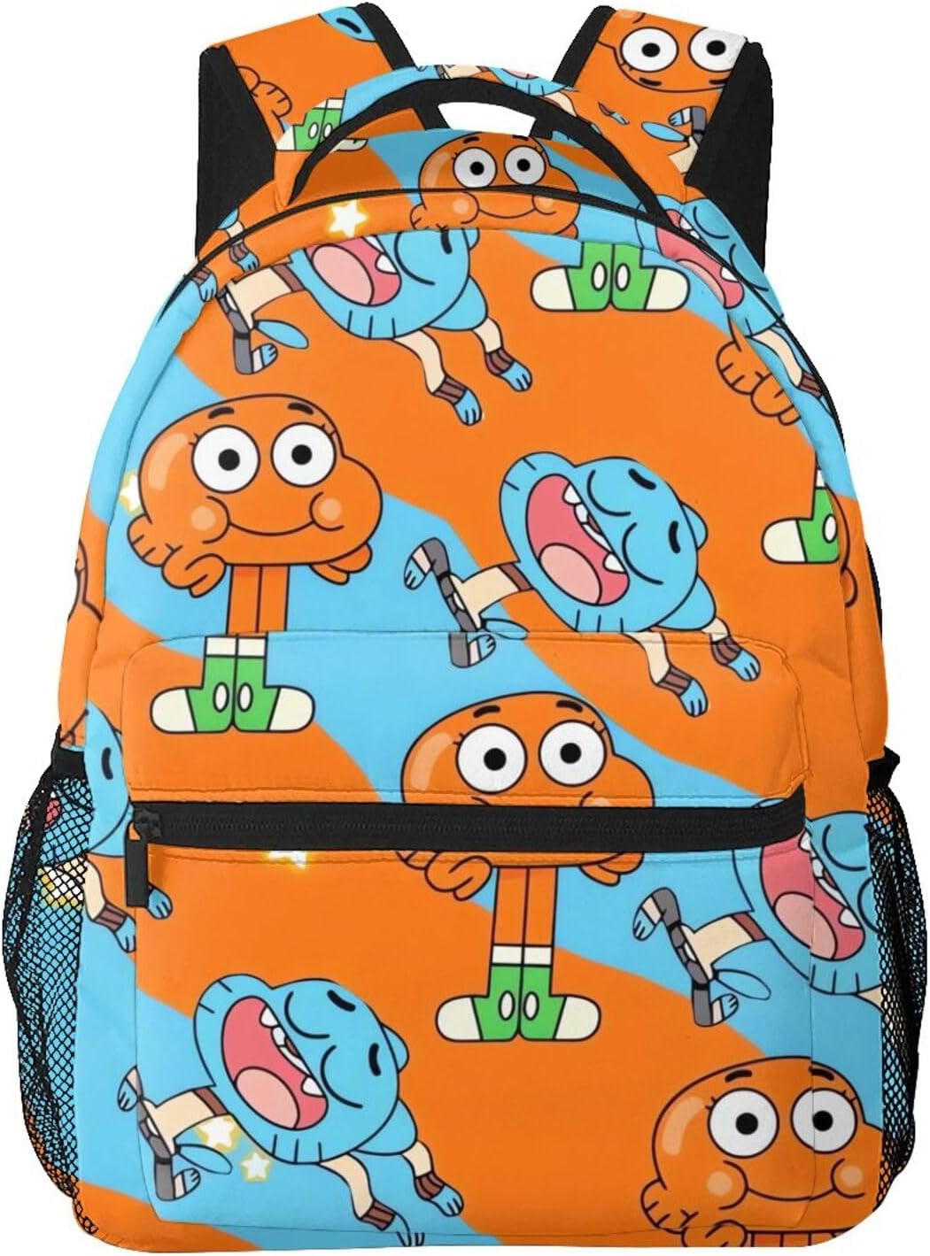 Canvas Casual Backpacks Anime The Amazing World of Gumball Backpack ...