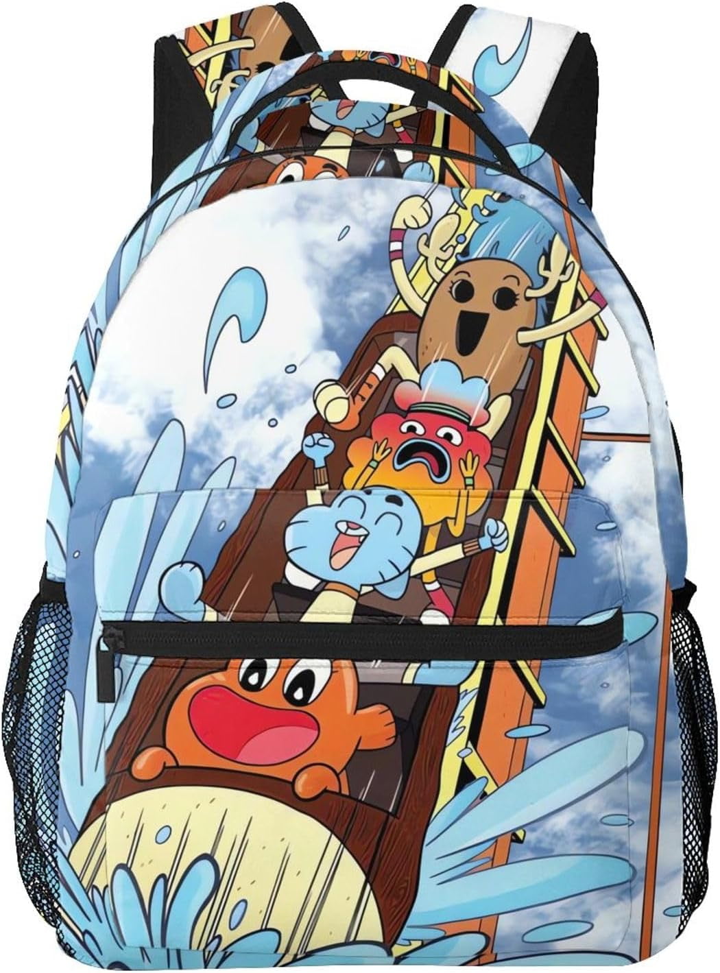Canvas Casual Backpacks Anime The Amazing World of Gumball Backpack ...