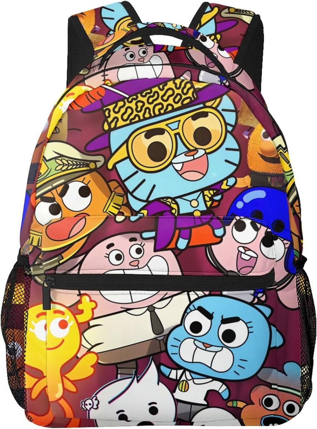 Canvas Casual Backpacks Anime The Amazing World of Gumball Backpack ...