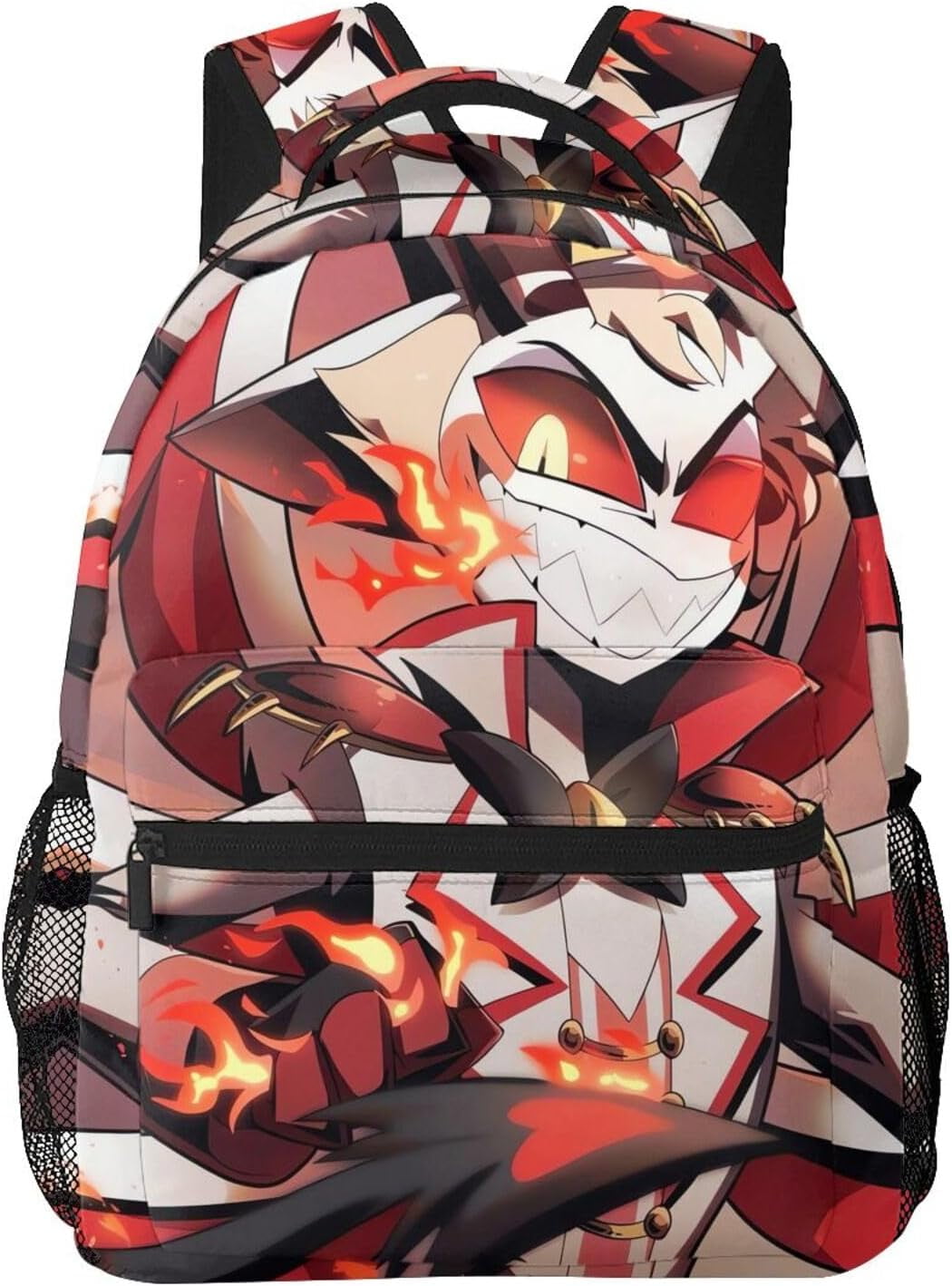 Canvas Casual Backpacks Hazbin Anime Hotel Backpack Lightweight Funny ...