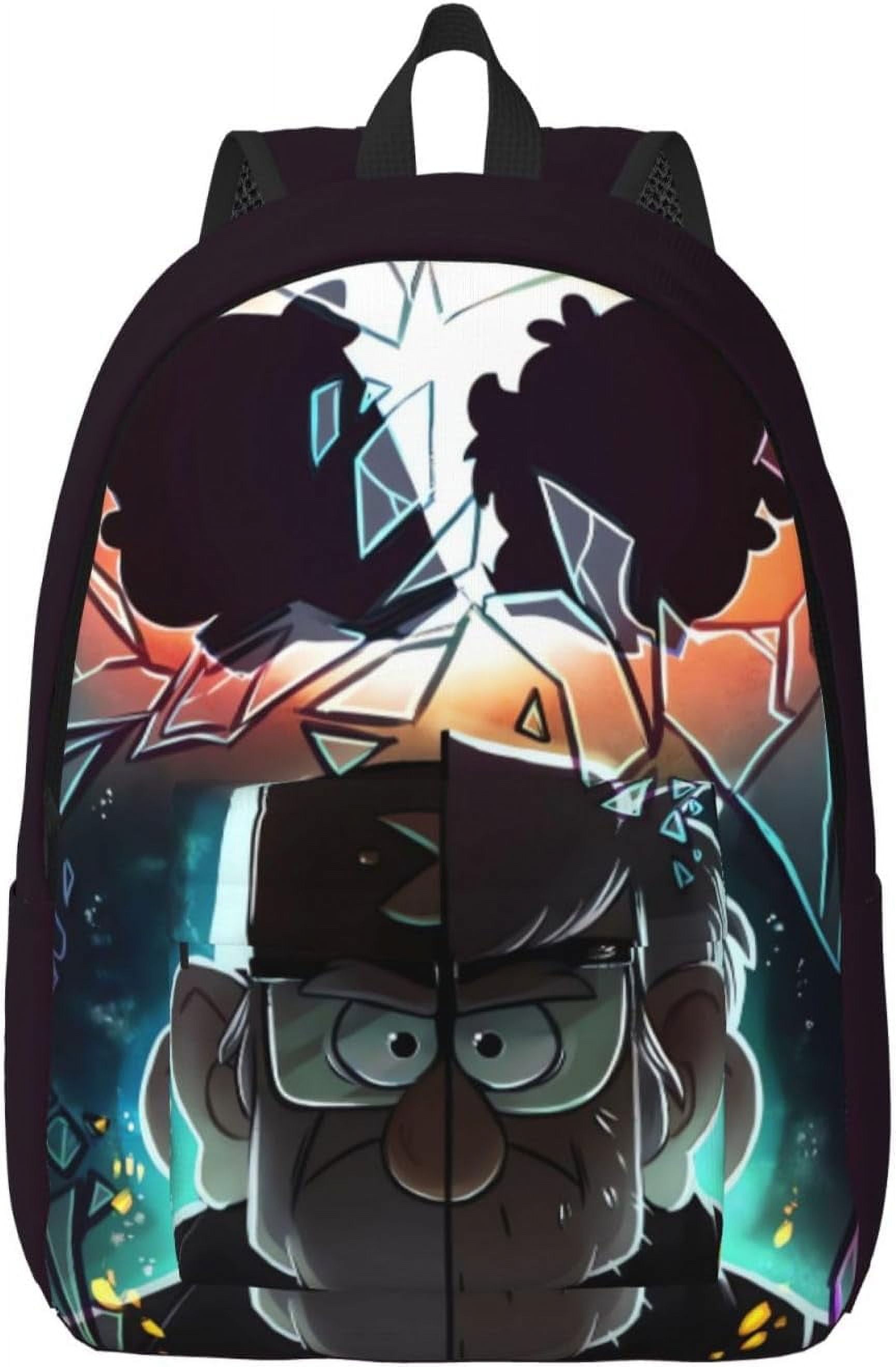 Canvas Casual Couple Backpacks Anime Gravity Falls Backpack Lightweight ...