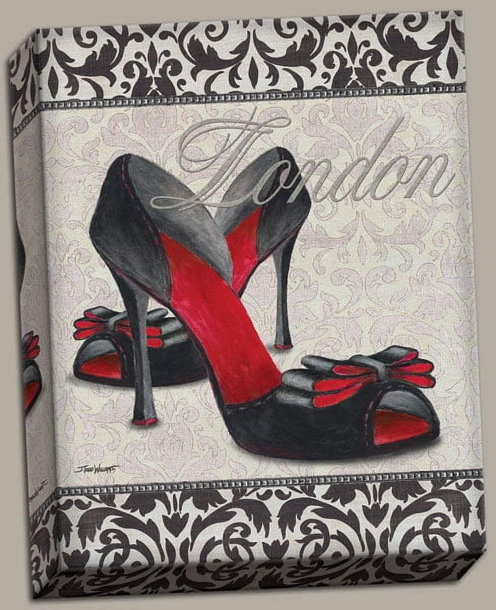Canvas Classy Shoes I Trendy Fashionista London High Heels; One 8x10 ...
