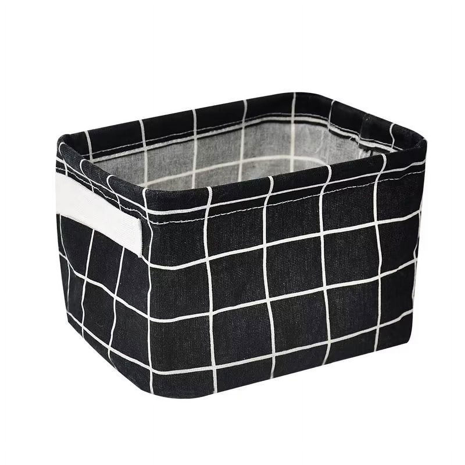 Canvas Fabric Baby Kids Toy Bin Storage Basket Foldable Toy Storage ...