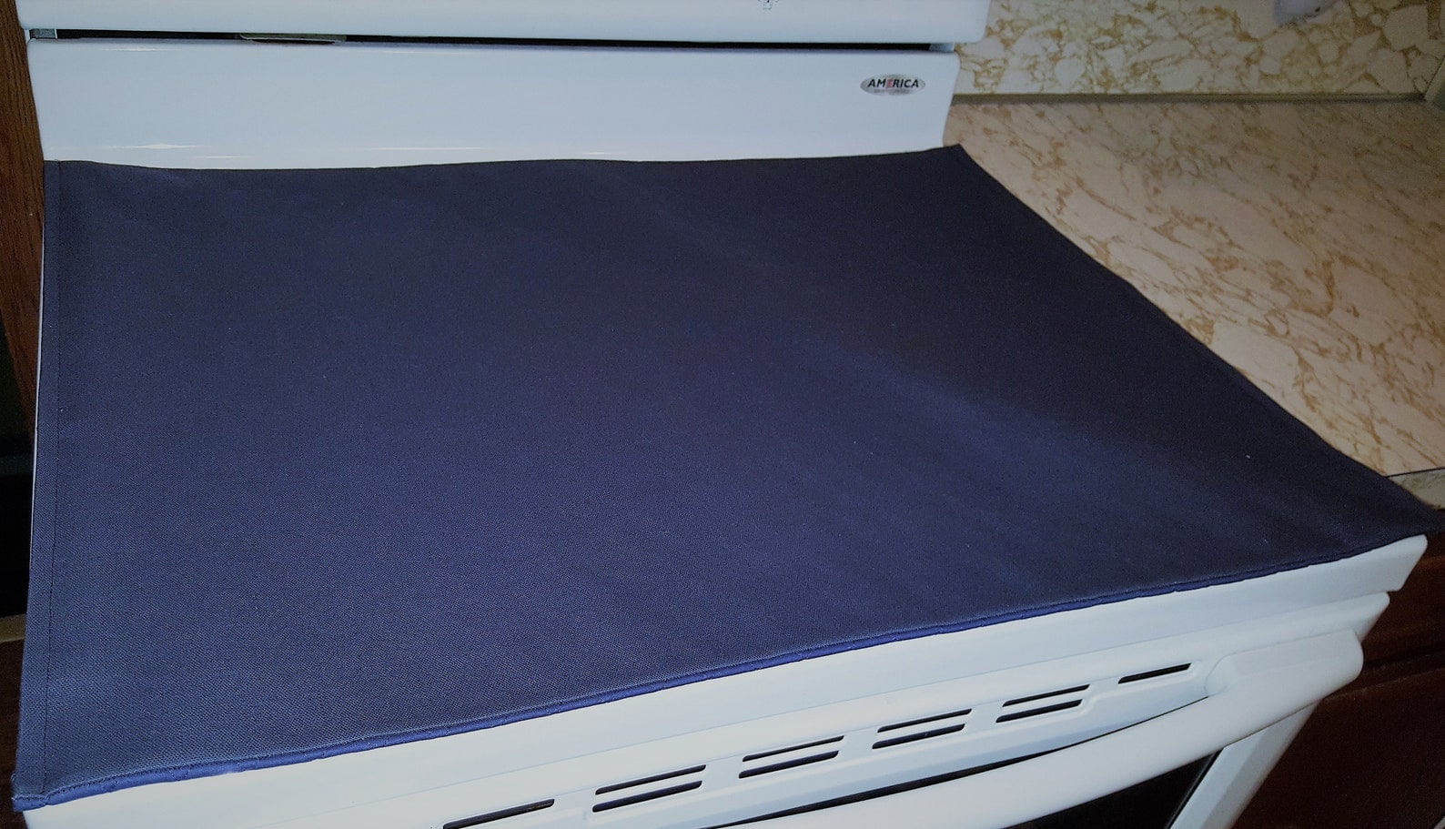 Canvas Fabric Cover & Protector for Flat Stove Top by Penny's Needful ...