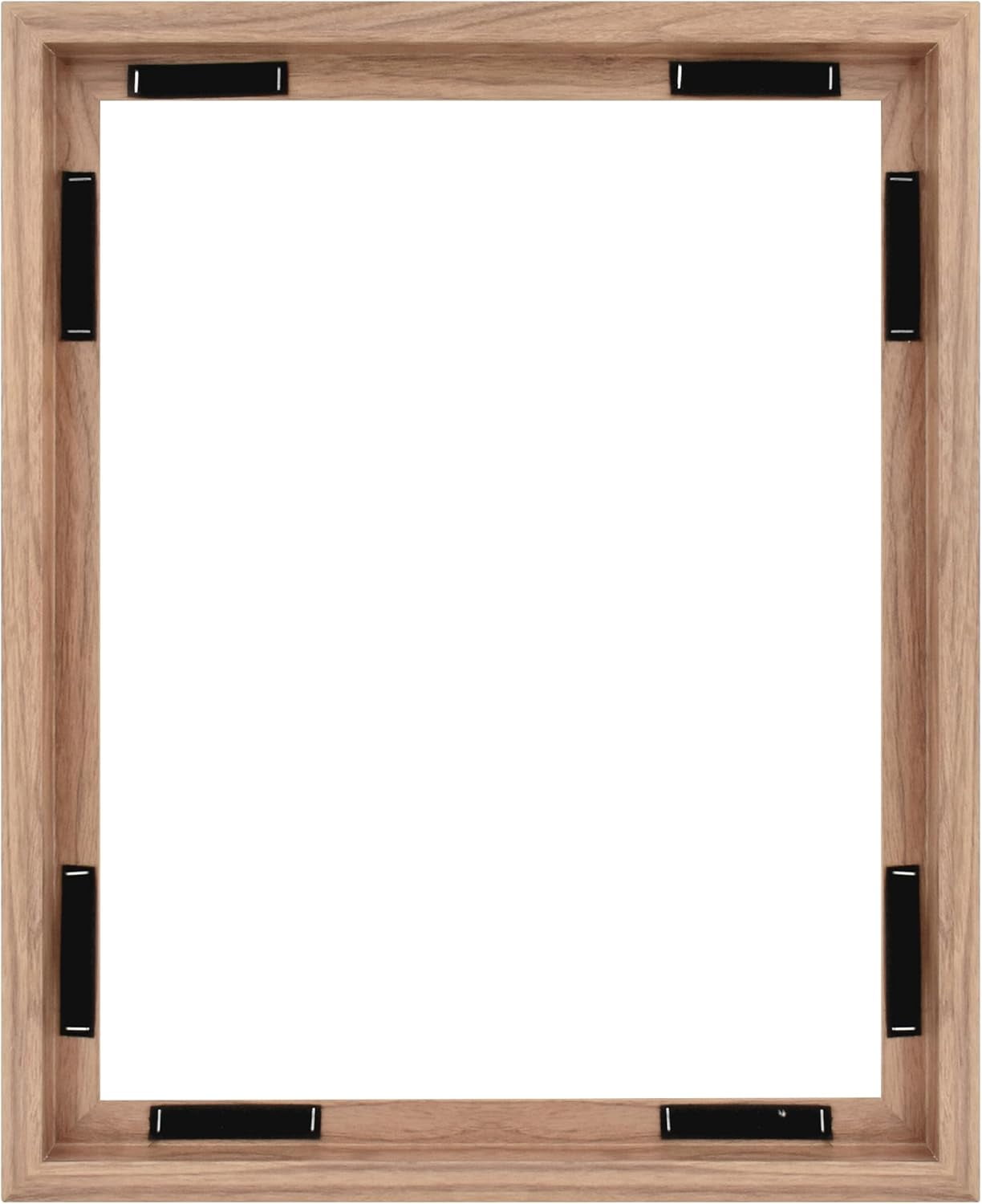 Canvas Float Frames 16x20 Frame, Walnut Woodgrain for Finished Canvases ...