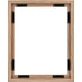 Canvas Float Frames 16x20 Frame, Walnut Woodgrain for Finished Canvases ...