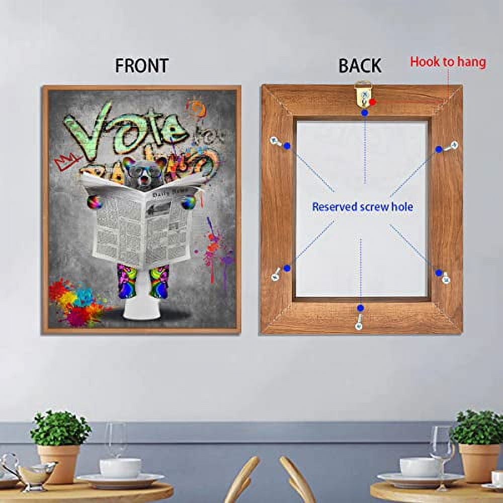 Canvas Floater Frames Kit 1.25" Deep Floating Frame Wall Art Decor for ...