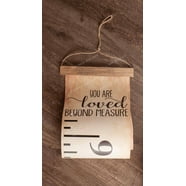 Morxy Canvas Growth Chart for Kids - Toddler Classroom Decorations ...