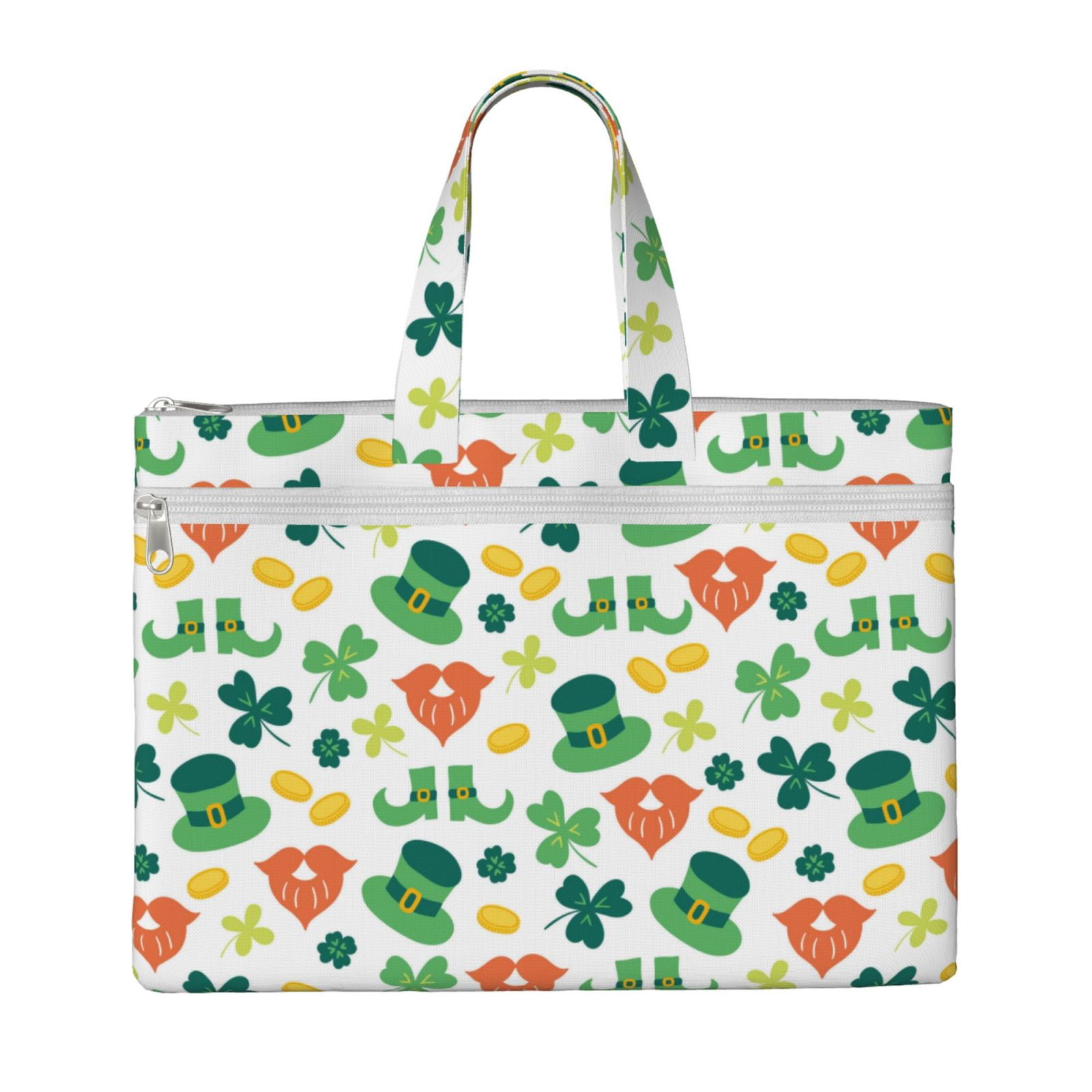 Canvas Handbag File Bag 15×10.6in Durable Portable Handle For Office ...