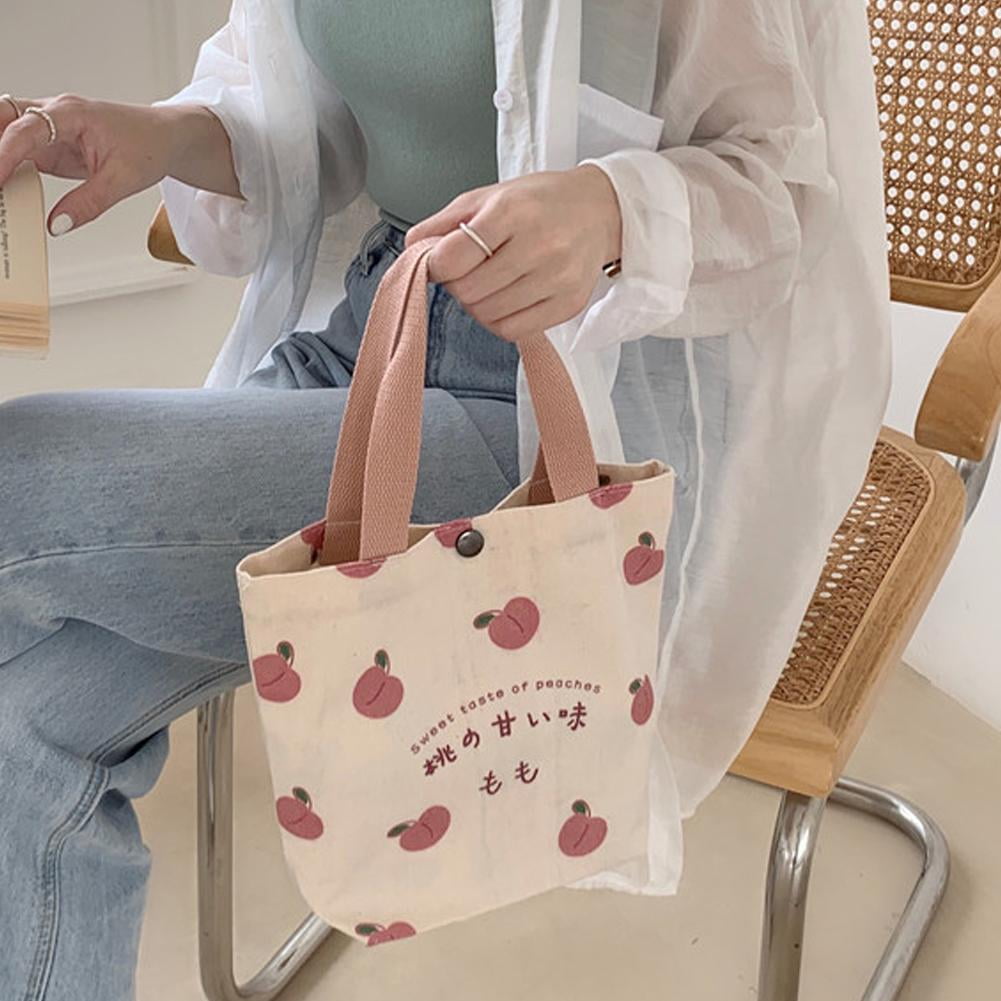 Canvas Handbag Mini Canvas Bag For Girls' Snacks and FAST Boxes Y7Y7 ...