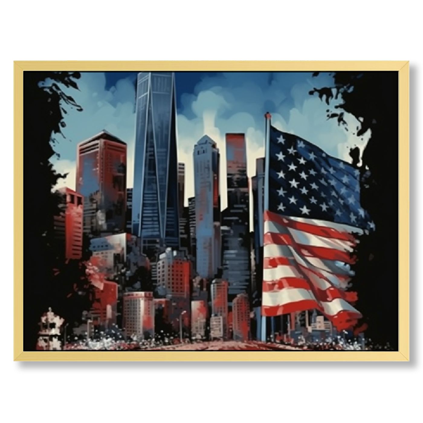 Canvas Hanging Vertical Decoration for Living Room Office - Walmart.com