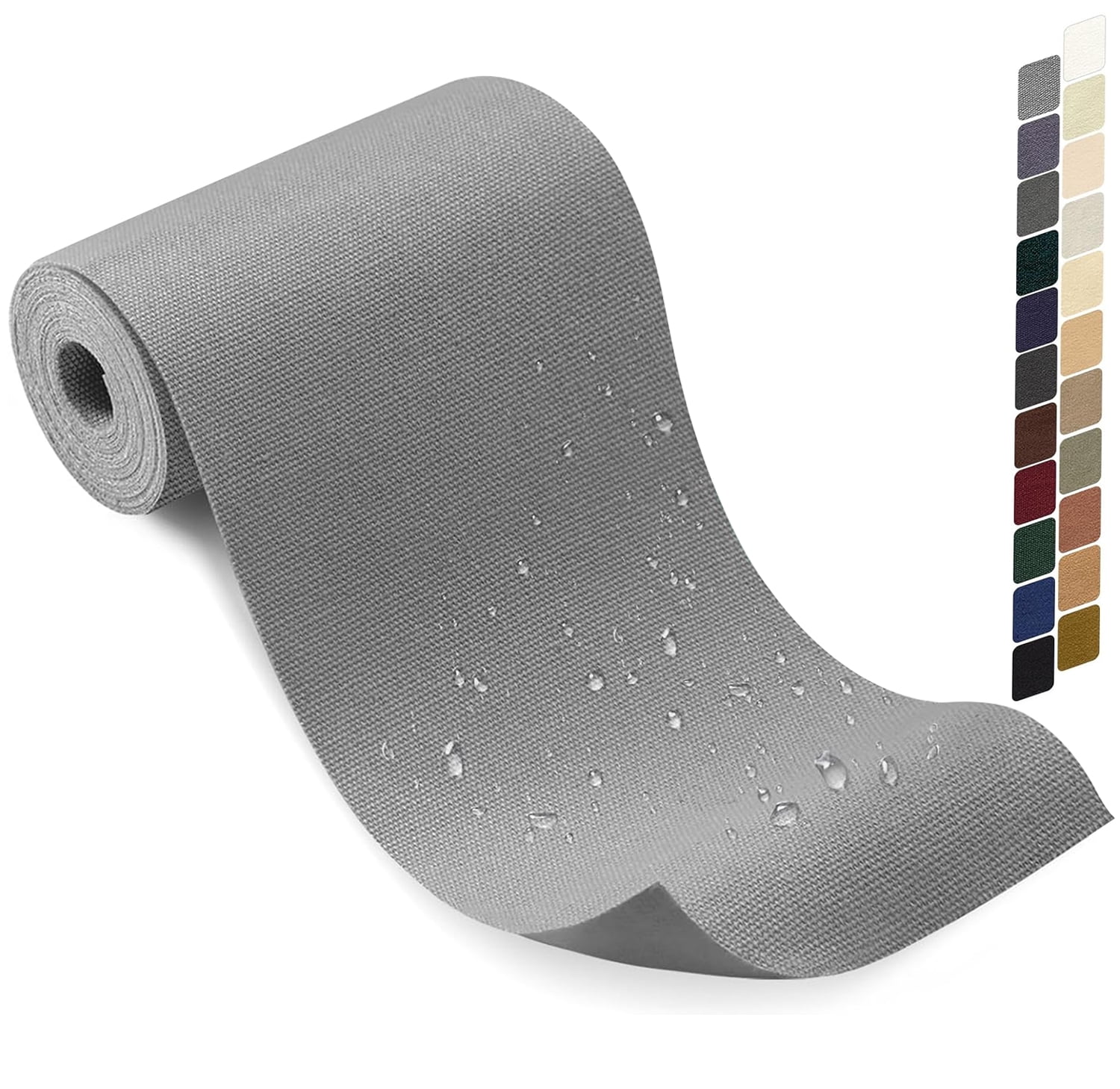 Canvas Iron on Patch,4"×79",Waterproof 100% Cotton Fabric Repair Patch ...