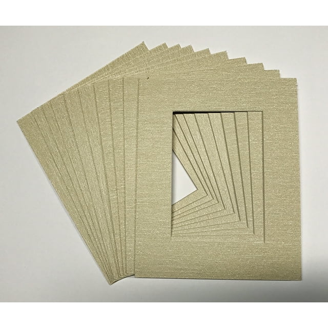 Golden State Art Canvas Linen Texture Picture Board Matte, Beige 8x10 ...