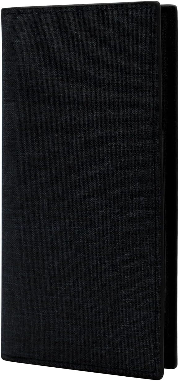 Canvas Long Wallet for Men, Credit Card Wallet for Men Ultra Thin and ...