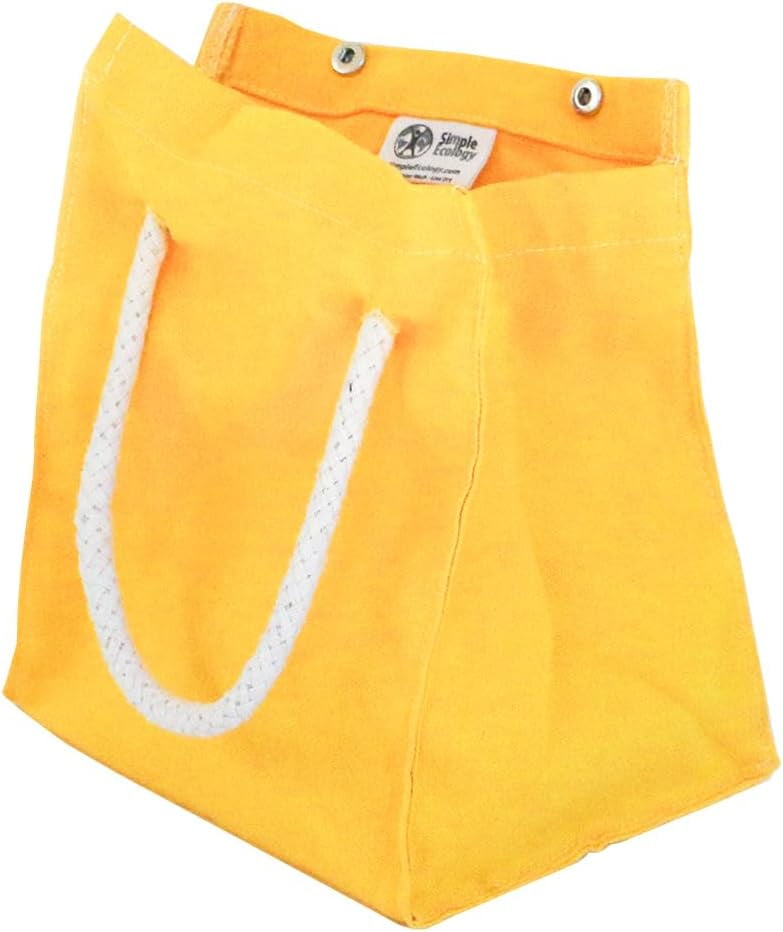 Canvas Lunch Bag - GOTS , Washable, , , Durable Lunch Tote (Sack 9.25H ...
