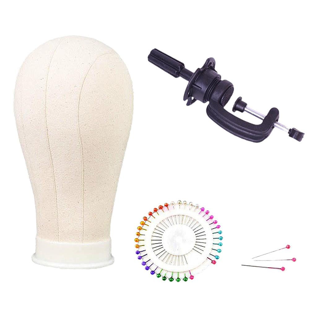 Canvas Mannequin Head for Making/Drying/Styling 24inch - Walmart.com