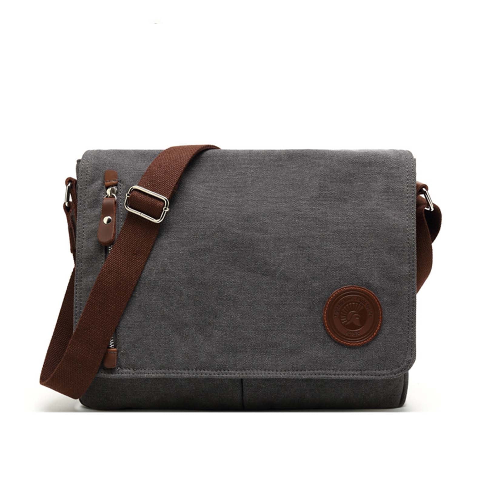 Canvas Messenger Bag 13.5