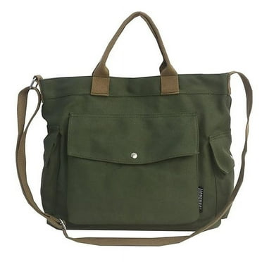 Canvas Casual Messenger Bag Hobo Crossbody Bag Canvas Shouder Tote ...