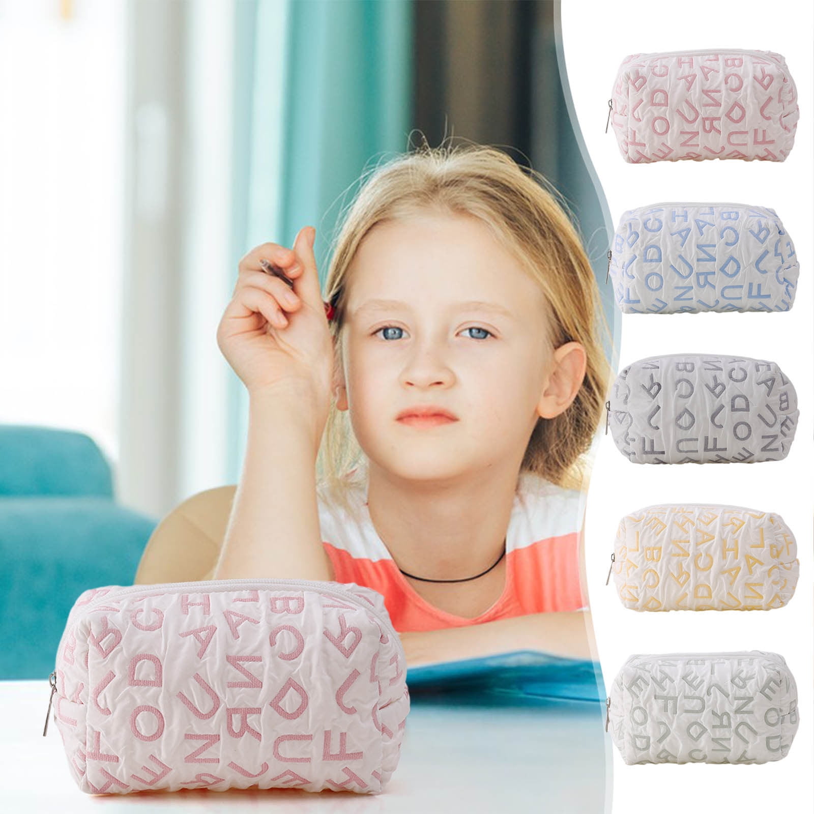 Canvas Multilayer Pencil Case | Large Capacity Stationery Organizer ...