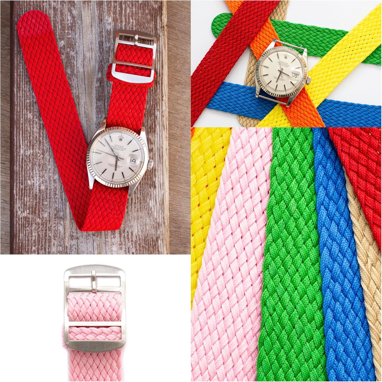 Canvas Nylon Watch Straps, Nylon Braided Watch Band, Replacement ...