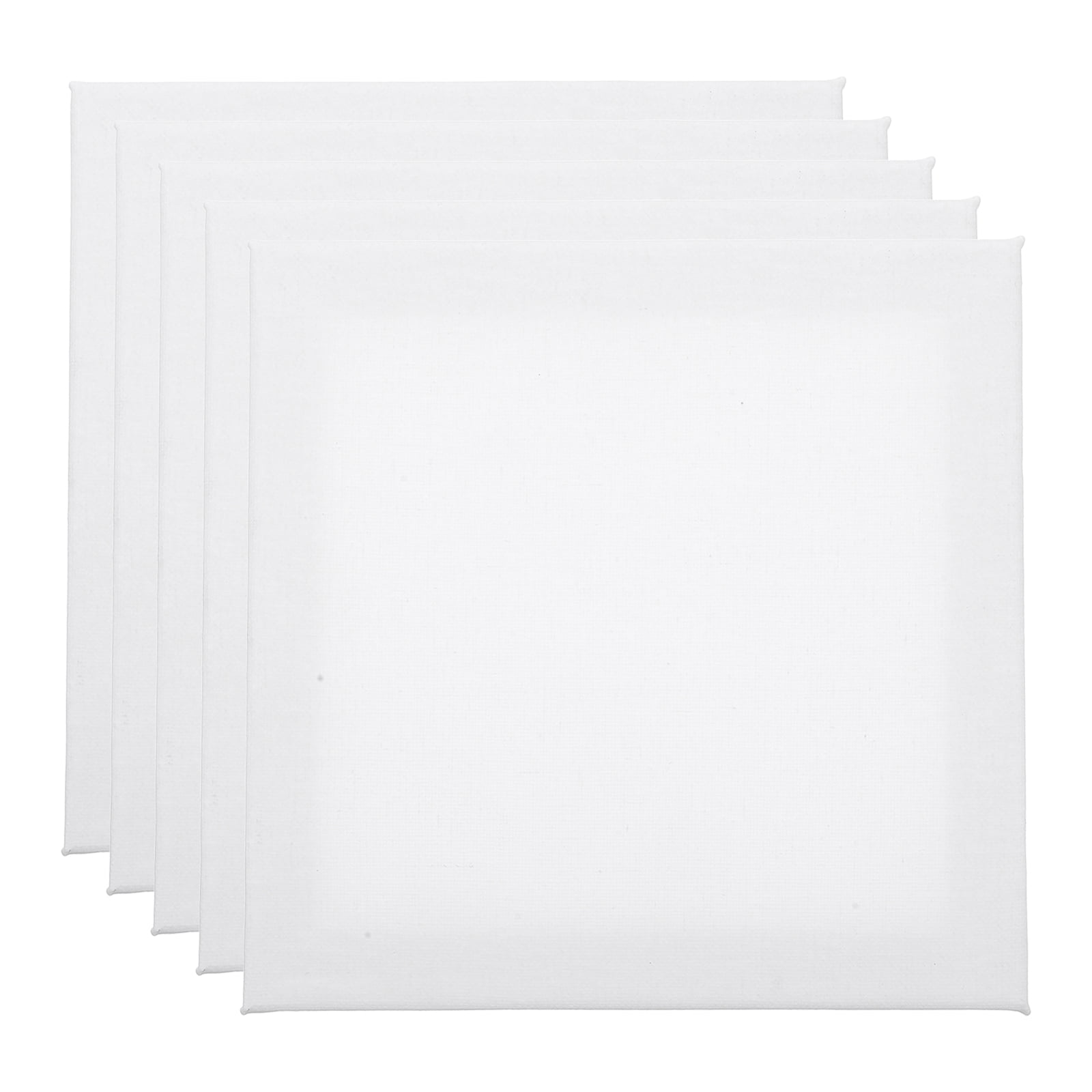 5 Pieces Blank Oil Painting Boards for Beginners with Wooden Frame Stay ...