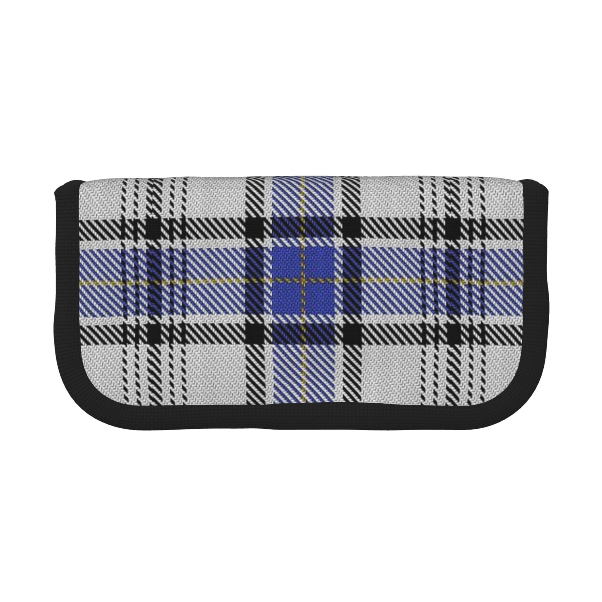 Canvas Pen Case Blue Scotland Scottish Clan Hannay Tartan Plaid Large ...